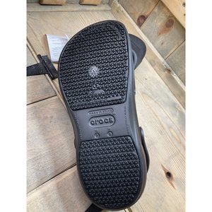 CROCS | Shoes | Crocs Bistro Clog Black M7w9 Unisex Work Catering Chefs ...
